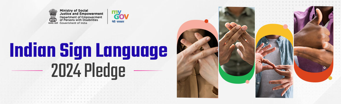 Indian Sign Language Pledge