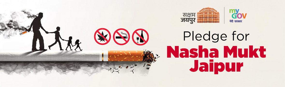 Pledge for Nasha Mukt Jaipur